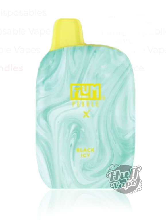 Black Icy Flum Pebble 6000 Unleash